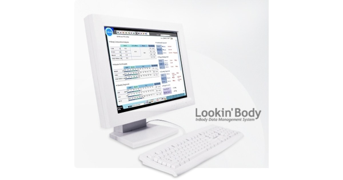 Lookin' Body software for the InBody J10 | Δίγκας Γ. Ιατρικά
