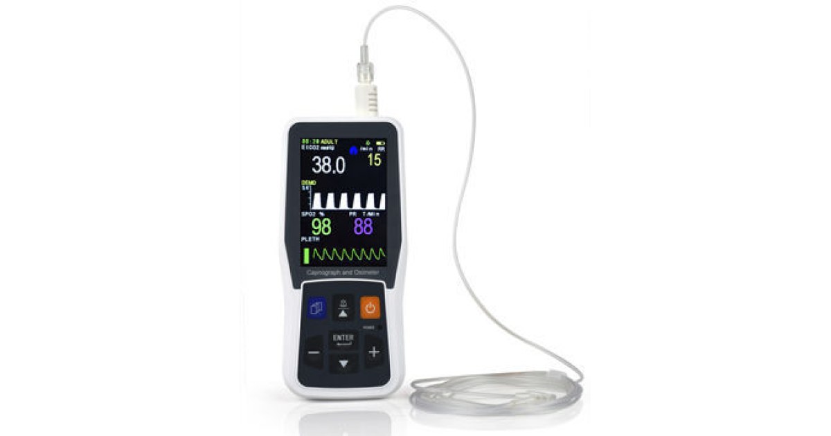 Capnograph and oxymeter PC-900B CREATIVE MEDICAL | Δίγκας Γ. Ιατρικά