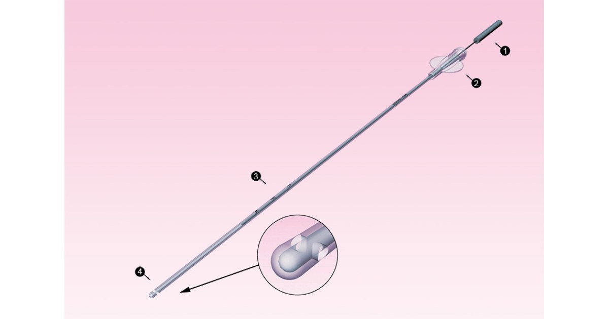 Intrauterine insemination catheter with steel mandrel Ainsegrey RI.MOS ...