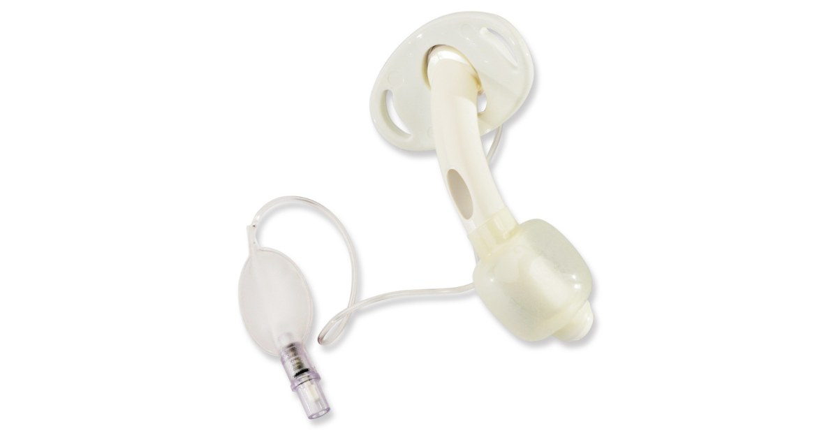Shiley tracheostomy tube FEN cuffed with inner cannula fenestrated ...