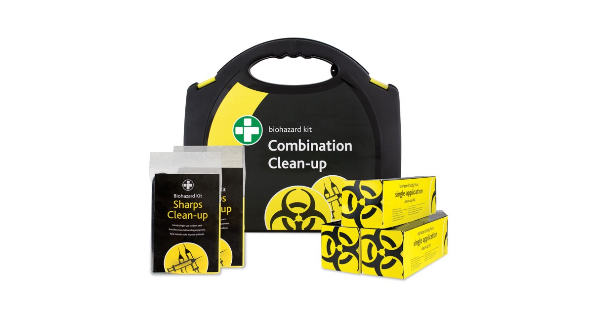 Biohazard body fluid Clean Up Kit | Δίγκας Γ. Ιατρικά