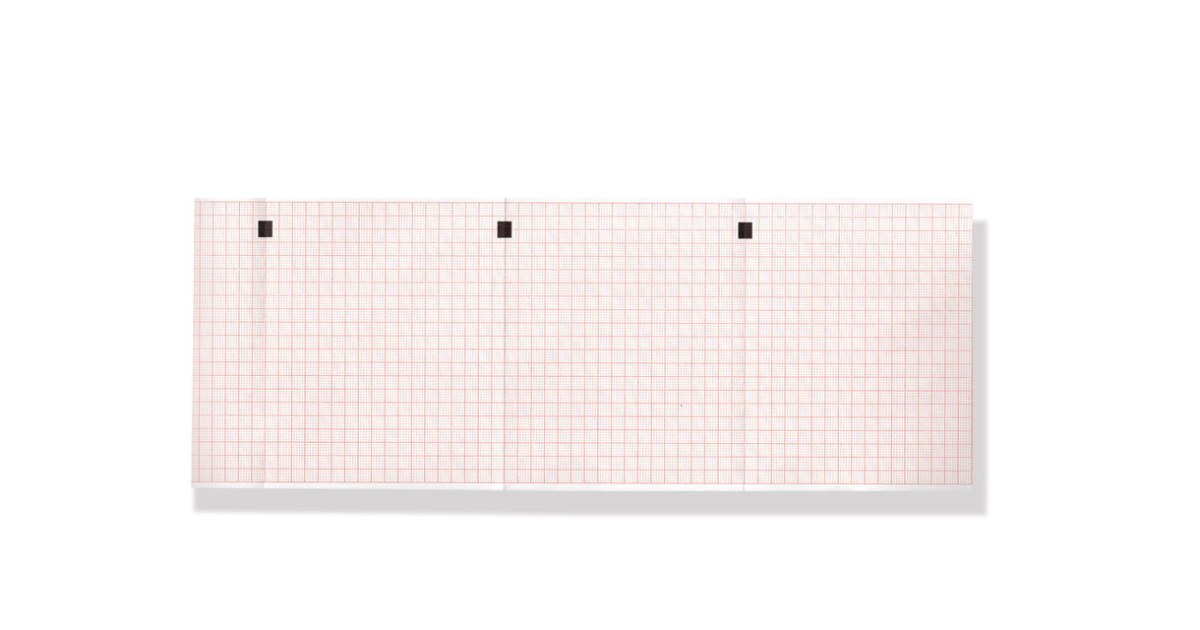 ECG paper for KENZ 302 112mm x 90mm 300 sheets | Δίγκας Γ. Ιατρικά
