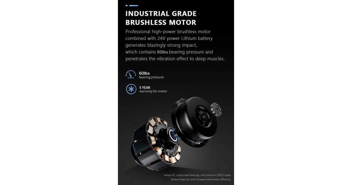 Booster Pro 3 Percussion Massage Gun | Δίγκας Γ. Ιατρικά