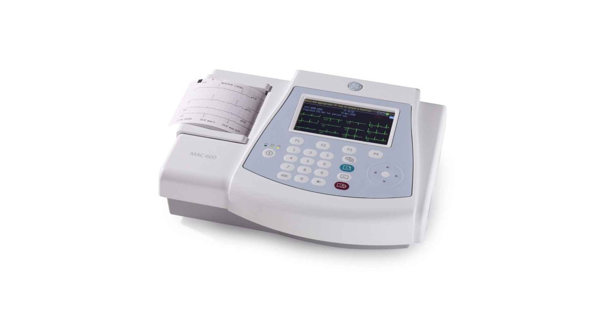 GE MAC 600 Portable Resting ECG Machine | Δίγκας Γ. Ιατρικά