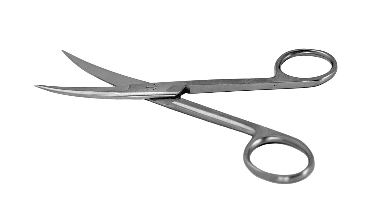 Surgical Scissor sharp/sharp Curved Blades 14.5cm | Δίγκας Γ. Ιατρικά