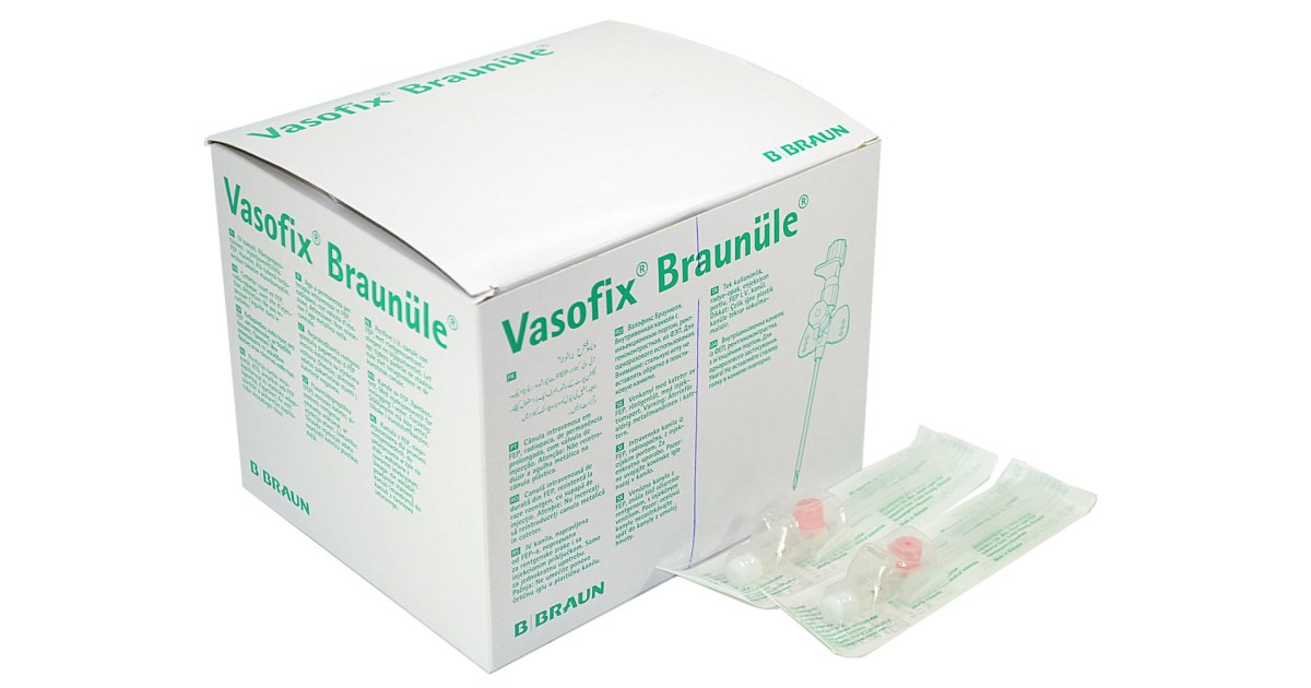 B.BRAUN Vasofix Conventional IV catheter with injection port | Δίγκας Γ ...