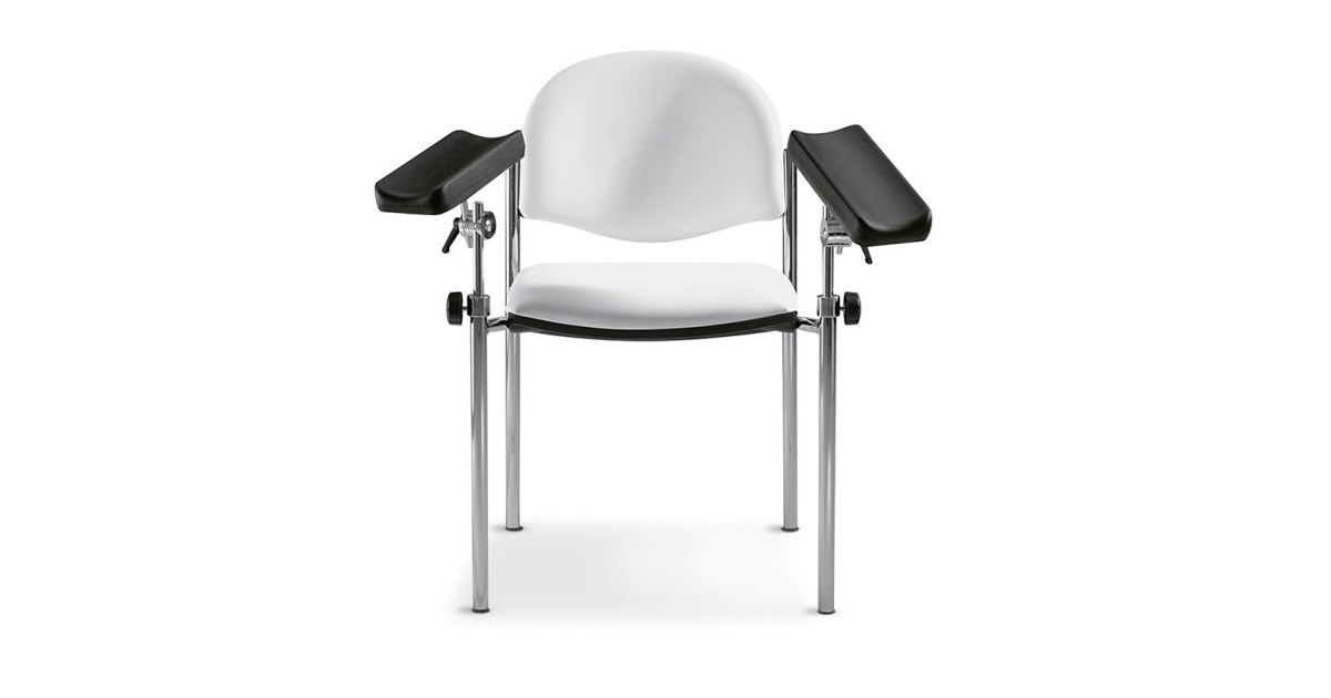 Haemo-Nova blood collection-vaccination chair black and white | Δίγκας ...