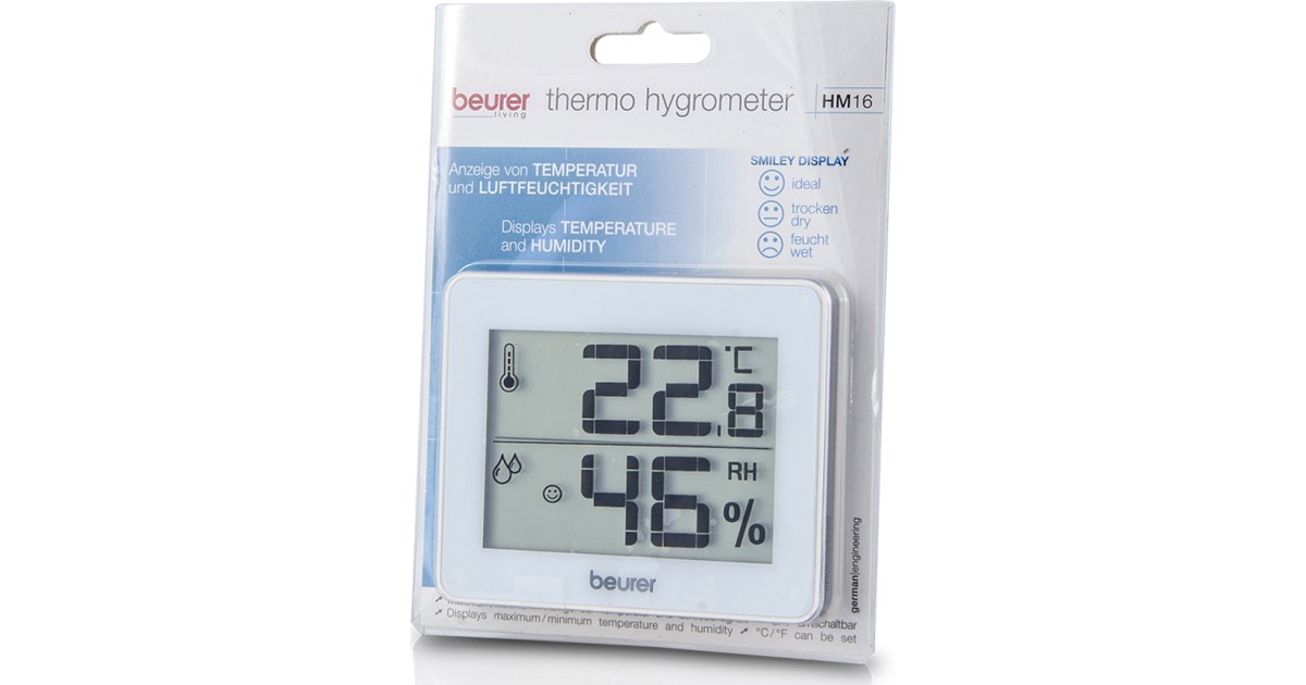 Beurer HM16 Thermo-hygrometer | Δίγκας Γ. Ιατρικά