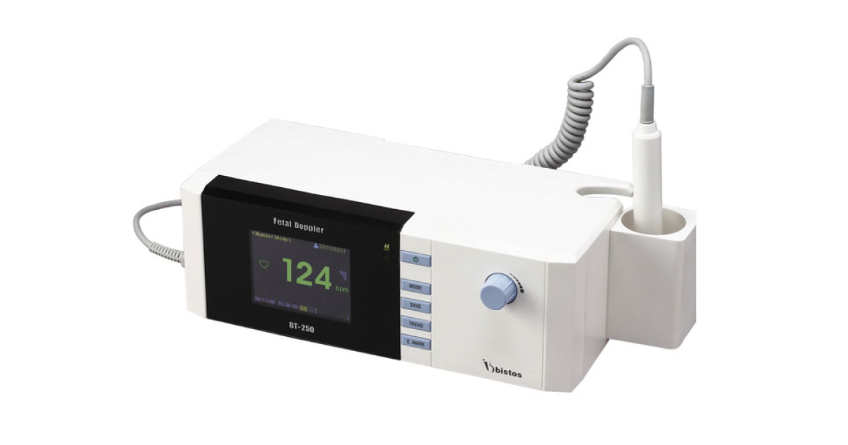 Επιτραπέζιο Doppler παλμών εμβρύου Bistos BT-250 | Δίγκας Γ. Ιατρικά