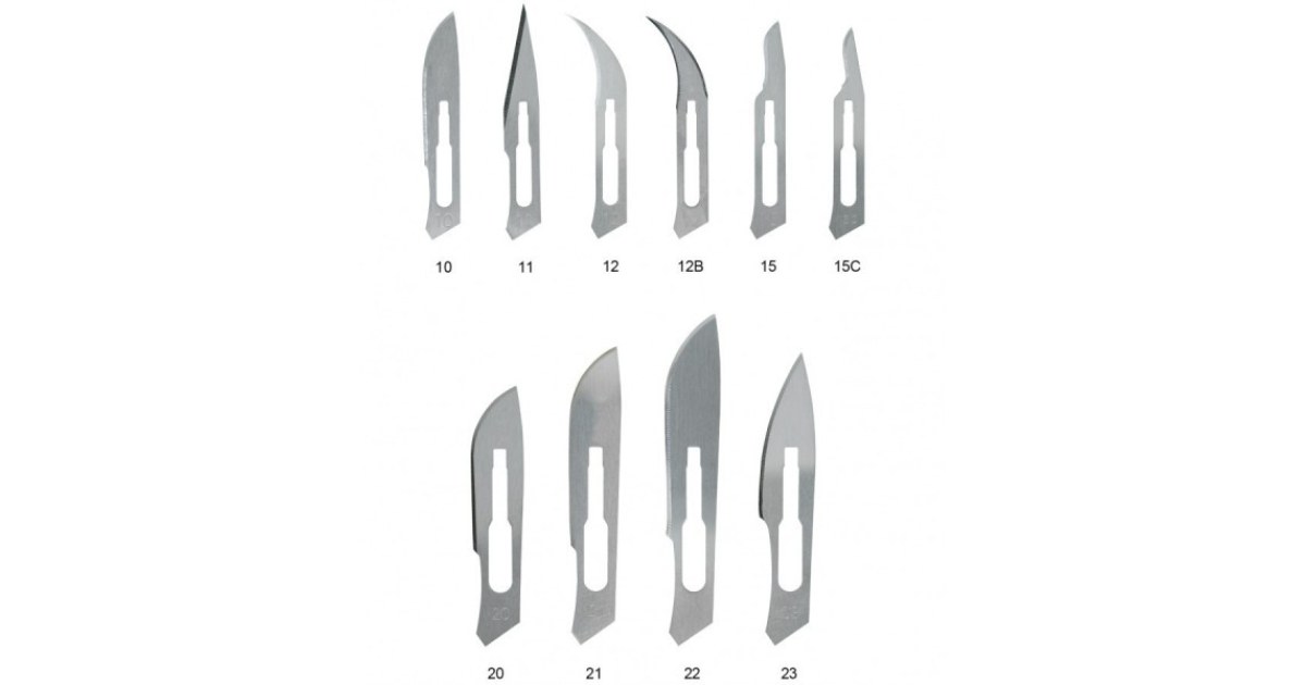 Disposable sterile surgical blades PARAMOUNT 100 pieces | Δίγκας Γ. Ιατρικά