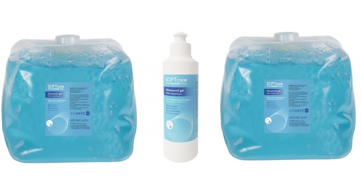 Ultrasound Blue liquid gel, 5000 ml flexible bag (2 pieces & 1 pump ...