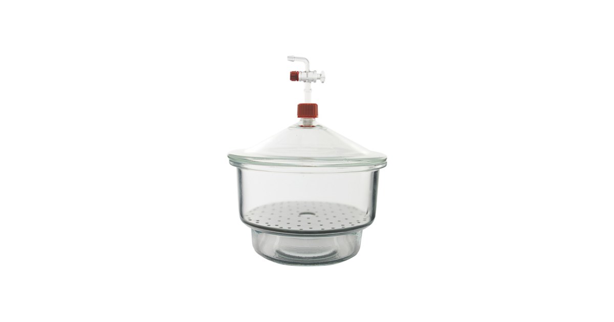 Dessicator vacuum with knobbed lid Labbox | Δίγκας Γ. Ιατρικά