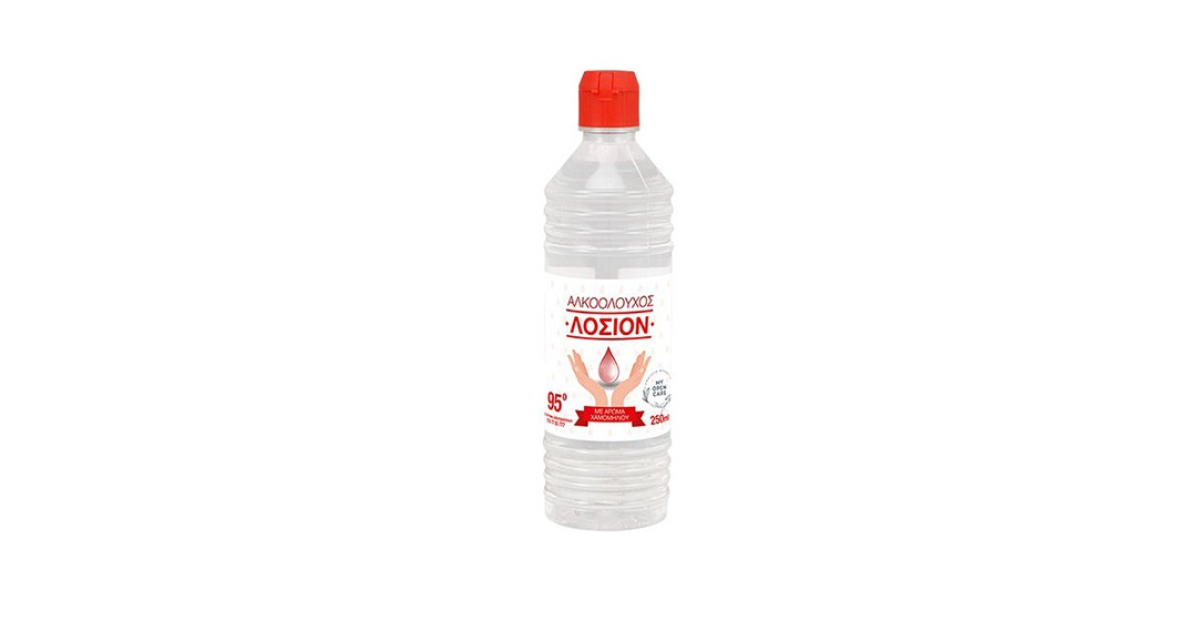 Ethyl Alcohol lotion 250ml 95 degrees Open Care | Δίγκας Γ. Ιατρικά