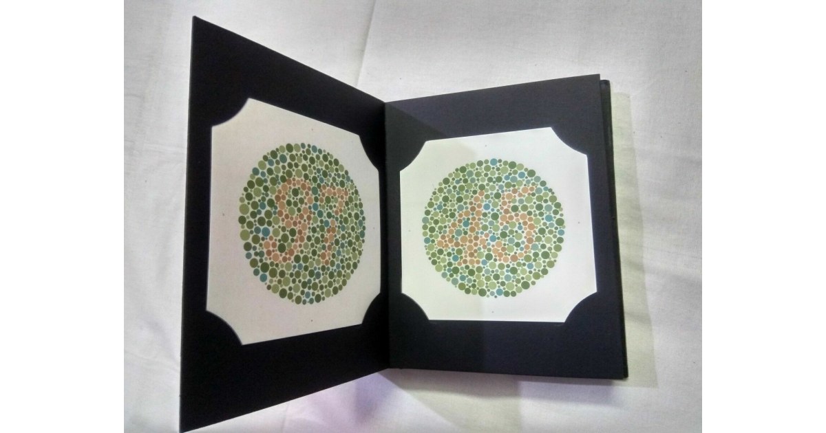 Ishihara colour test 10 cards | Δίγκας Γ. Ιατρικά