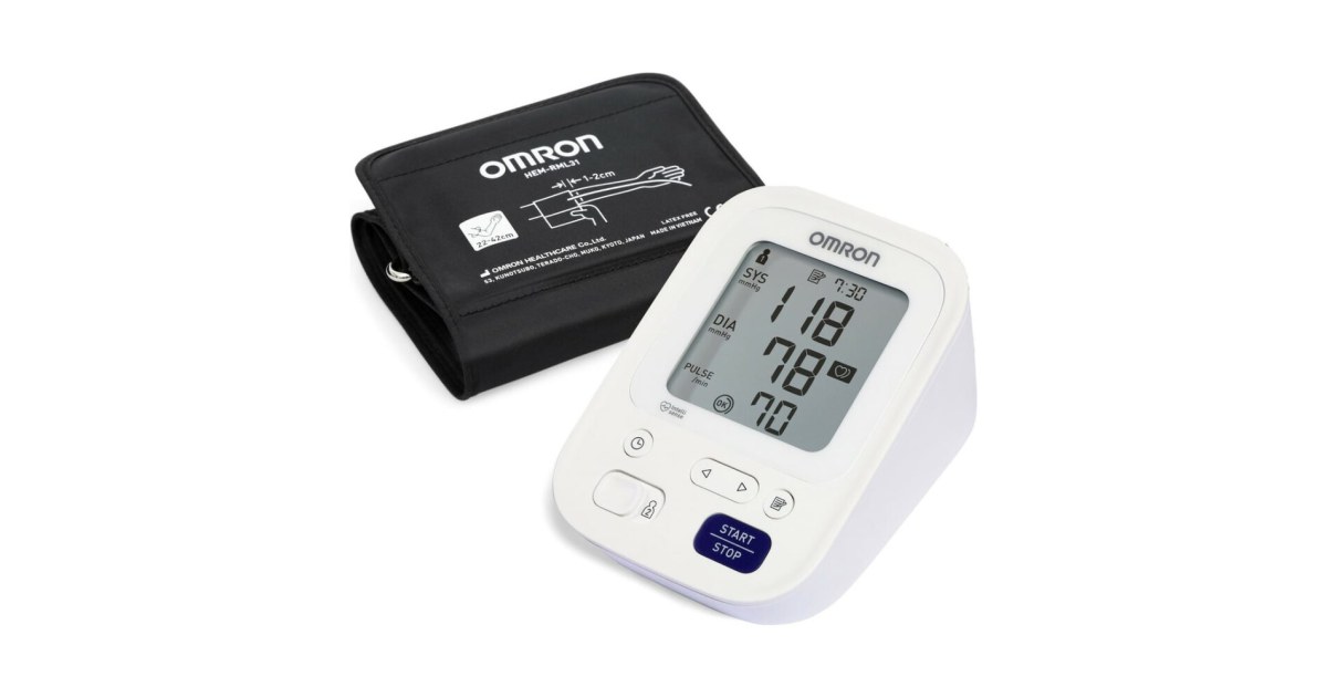 Omron M3 Automatic Upper Arm Blood Pressure Monitor HEM 7154 E