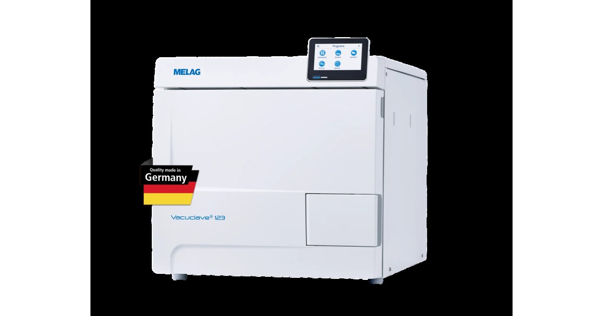 Autoclave Class B Melag 23Lt Vacuclave 123 | Δίγκας Γ. Ιατρικά