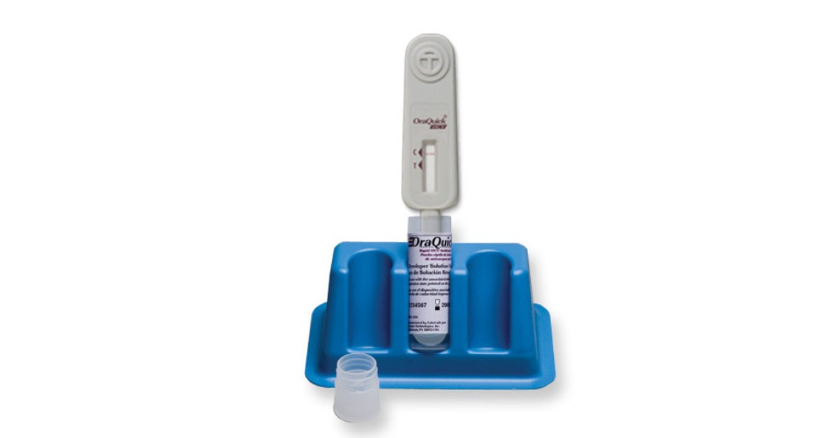 HCV Self-Testing Kit (Hepatitis C) with OraQuick saliva sample 1 piece ...