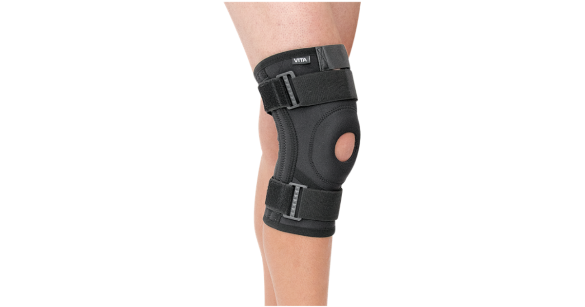 Velcro Knee Brace with Patella Hole 06-2-036 | Δίγκας Γ. Ιατρικά
